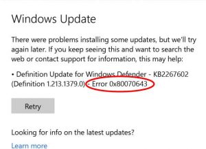 0x80070643-windows-update-or-installation-errors-on-windows | Drivers.com