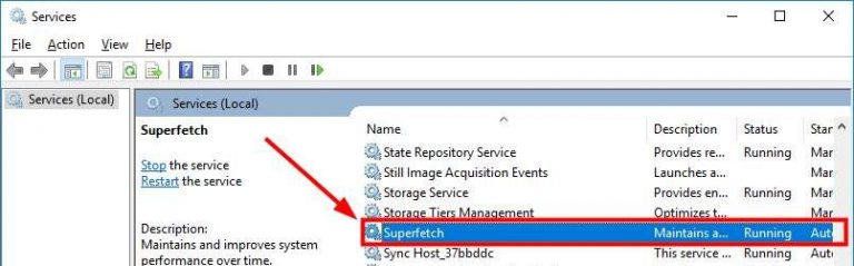 Enable or Disable Superfetch Service | Drivers.com