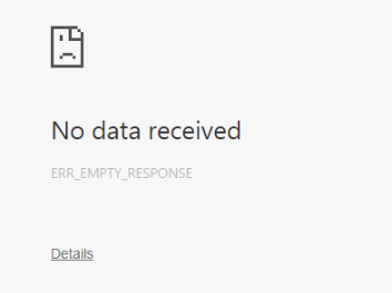 ERR_EMPTY_RESPONSE (Fixed) | Drivers.com