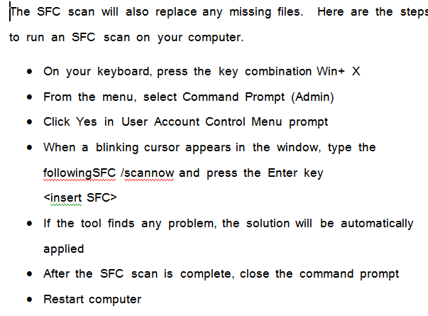 SFC-Scan | Drivers.com