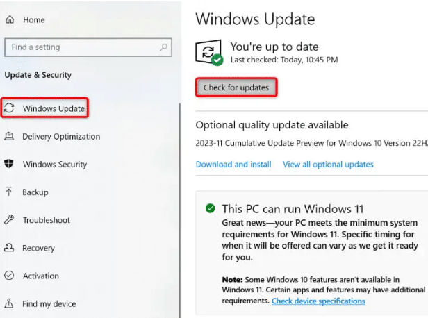 check for update | Drivers.com